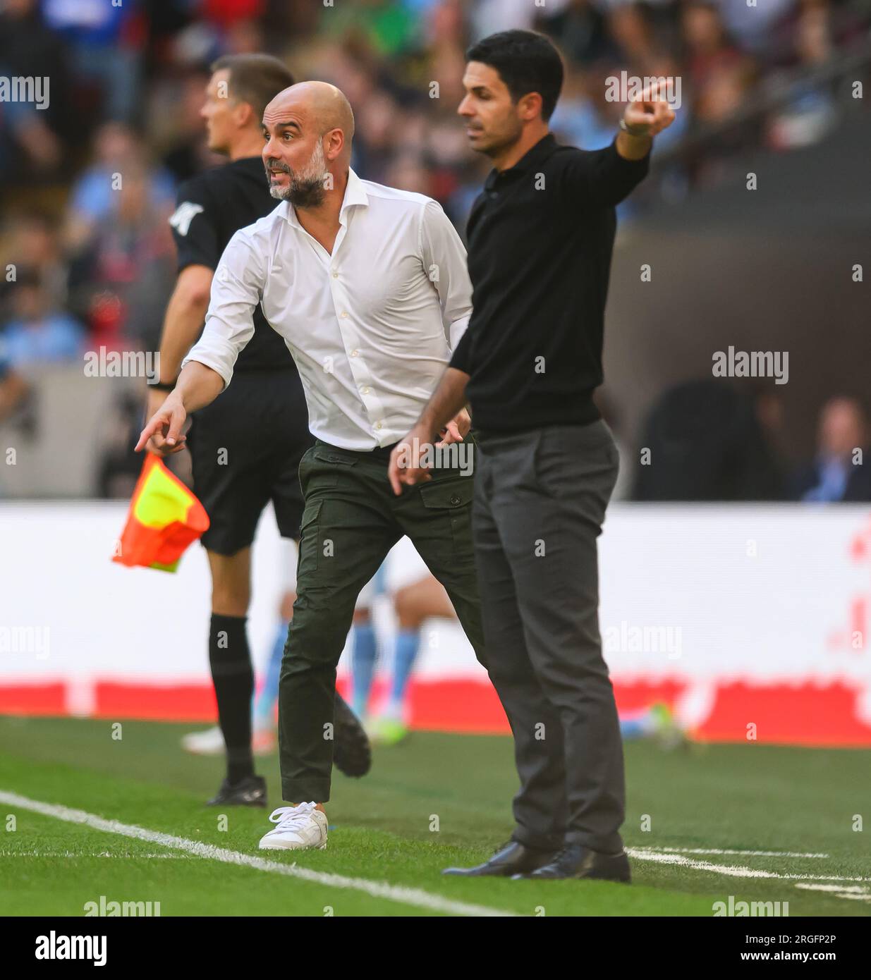 Pep guardiola mikel arteta hi-res stock photography and images - Alamy