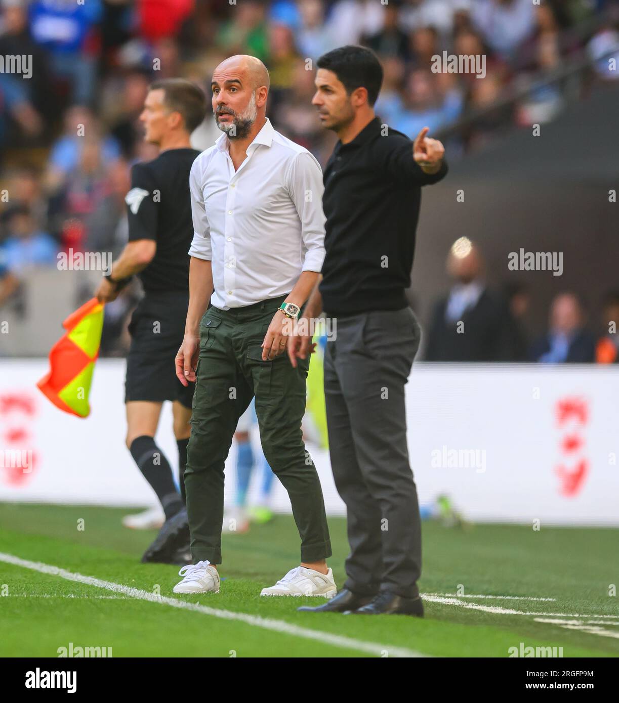 Pep guardiola mikel arteta hi-res stock photography and images - Alamy