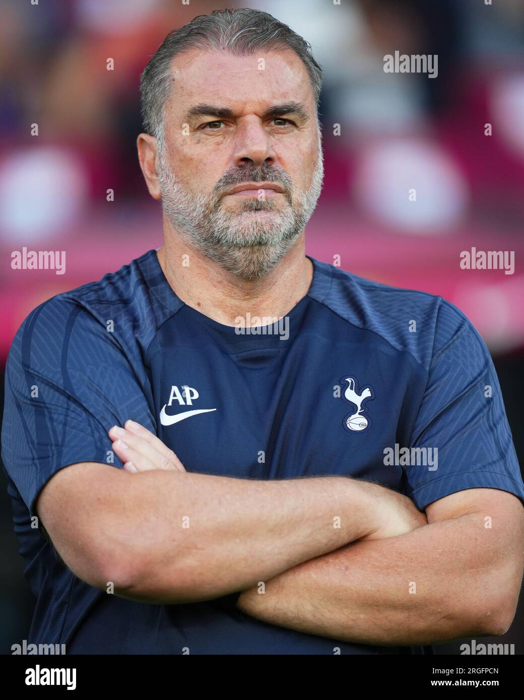 Barcelona, Spain. 08th Aug, 2023. Tottenham Hotspur head coach Ange ...