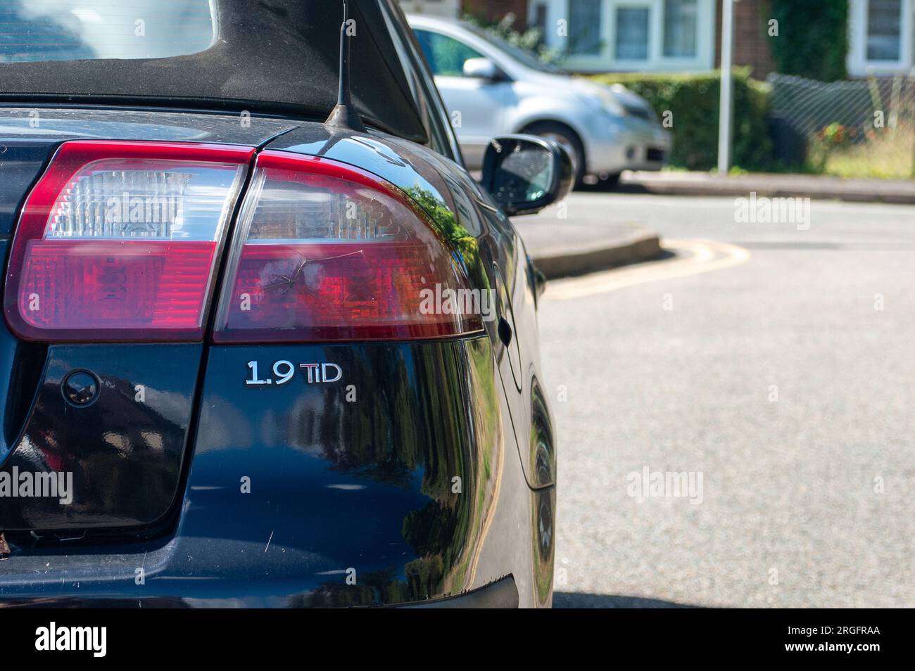 Uxbridge, UK. 9th August, 2023. A diesel car in Uxbridge. New ULEZ ...