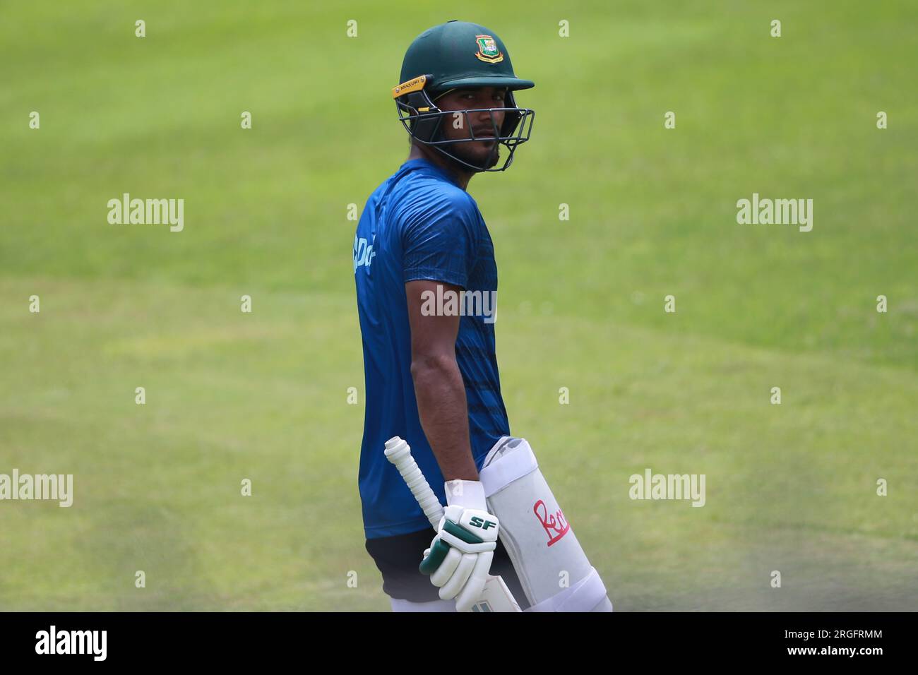 Naim Sheikh during the Bangladeshi national cricketers attend practice ...