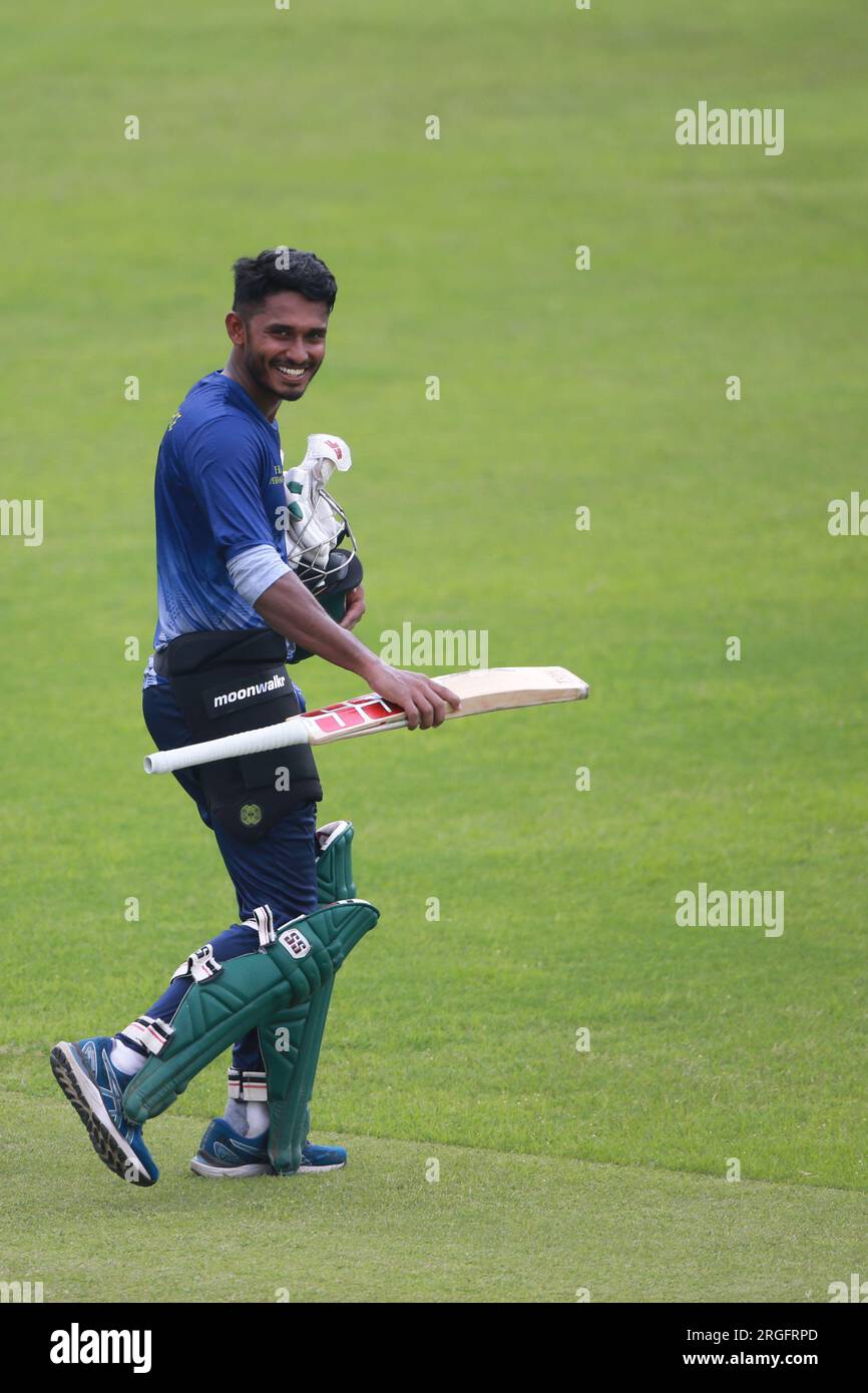 Tanzid Hasan Tamim during the Bangladeshi national cricketers attend ...