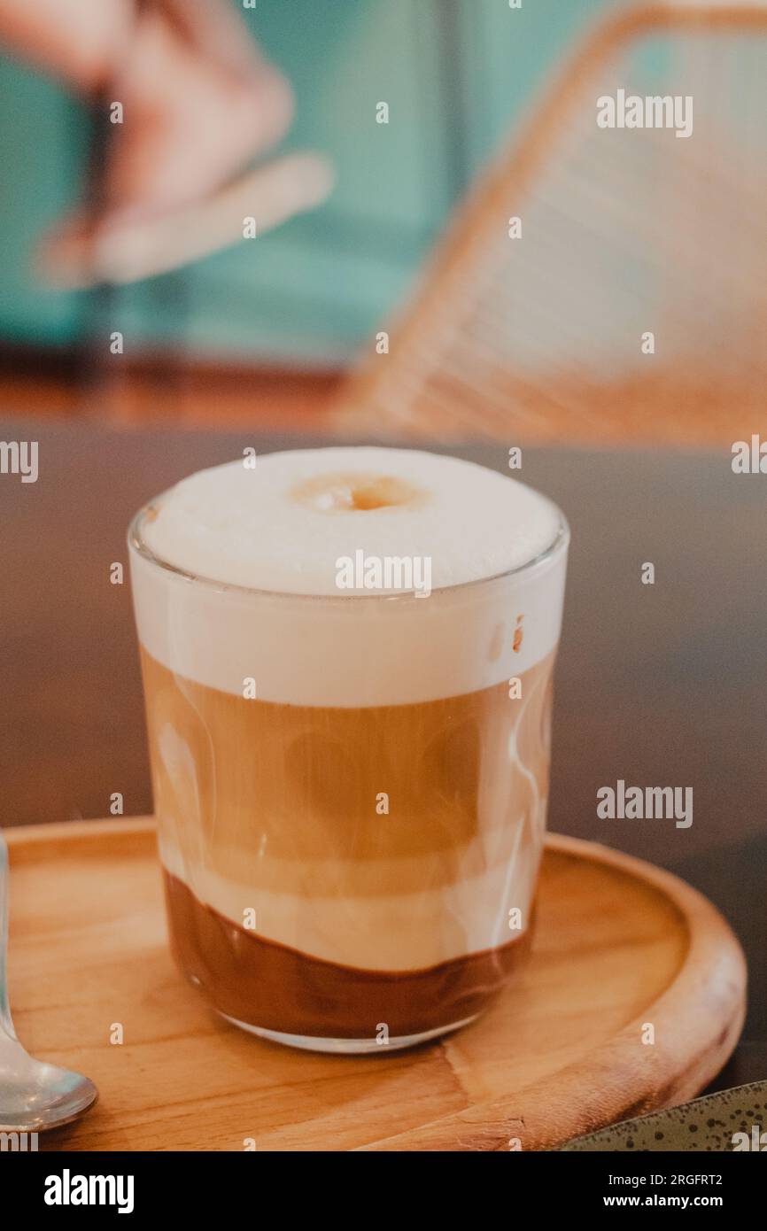 Layers of cappuccino hi-res stock photography and images - Alamy