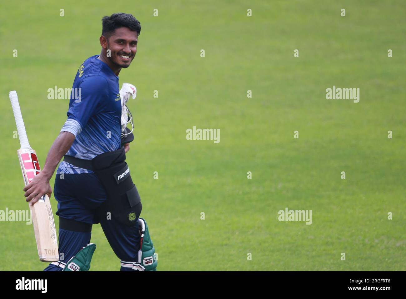 Tanzid Hasan Tamim during the Bangladeshi national cricketers attend ...
