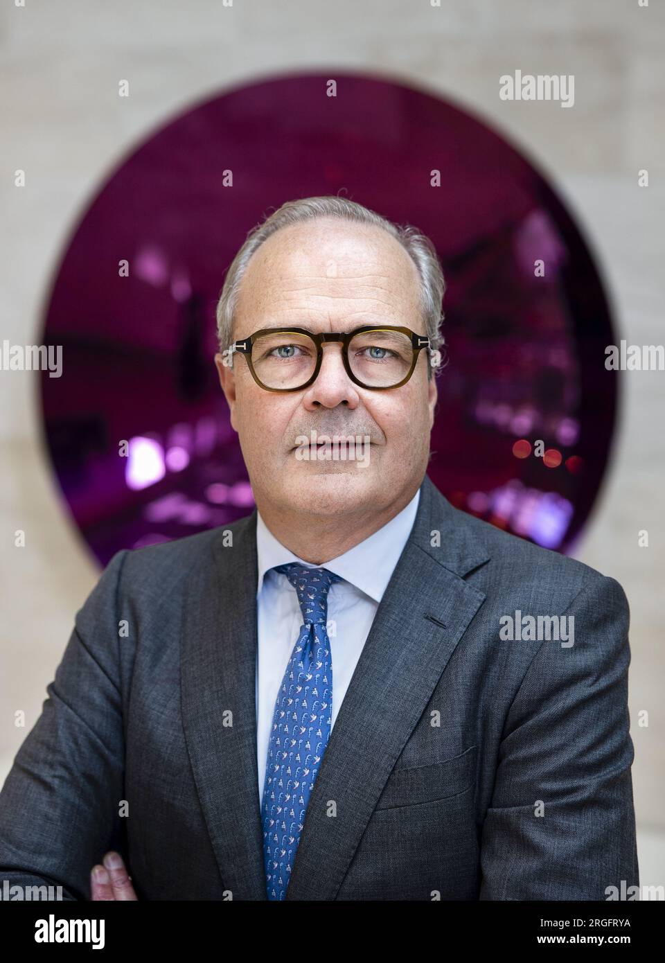 AMSTERDAM - Portrait of CFO Ferdinand Vaandrager of ABN AMRO after the ...