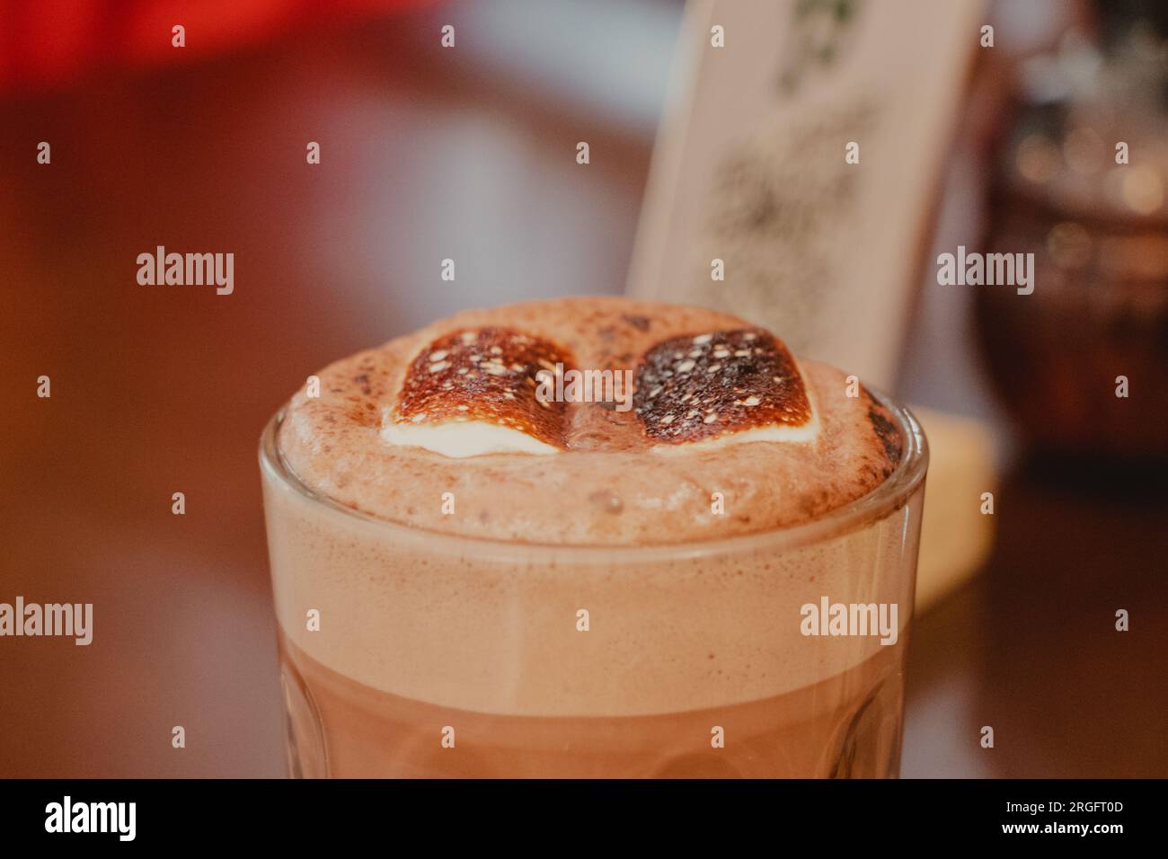 Tasty hot chocolate marshmallow hi-res stock photography and images - Alamy