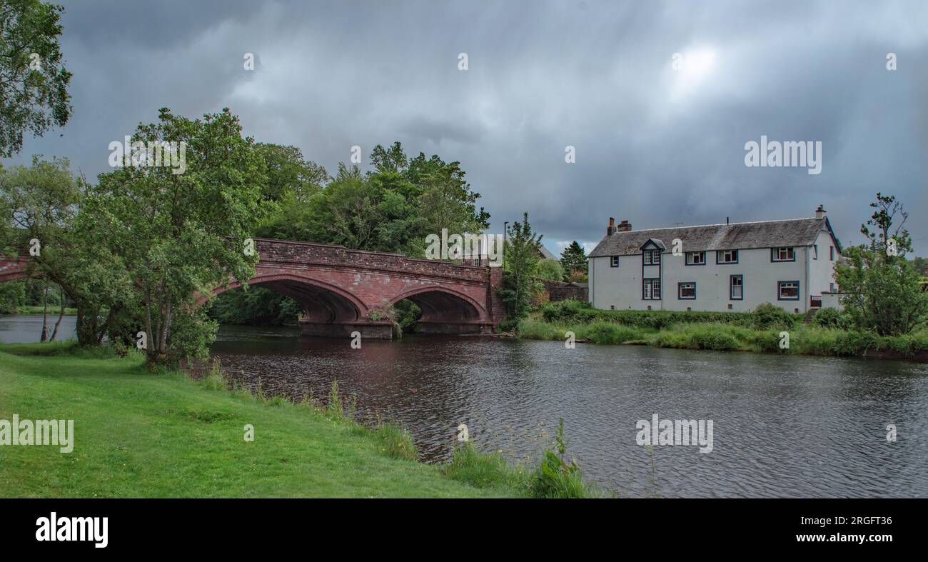 Old Bridge in Callander, Scotland, Great Britain Stock Photo - Alamy