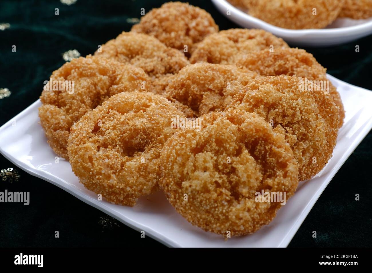 Anarsa which is an authentic sweet snack especially made in the festive ...