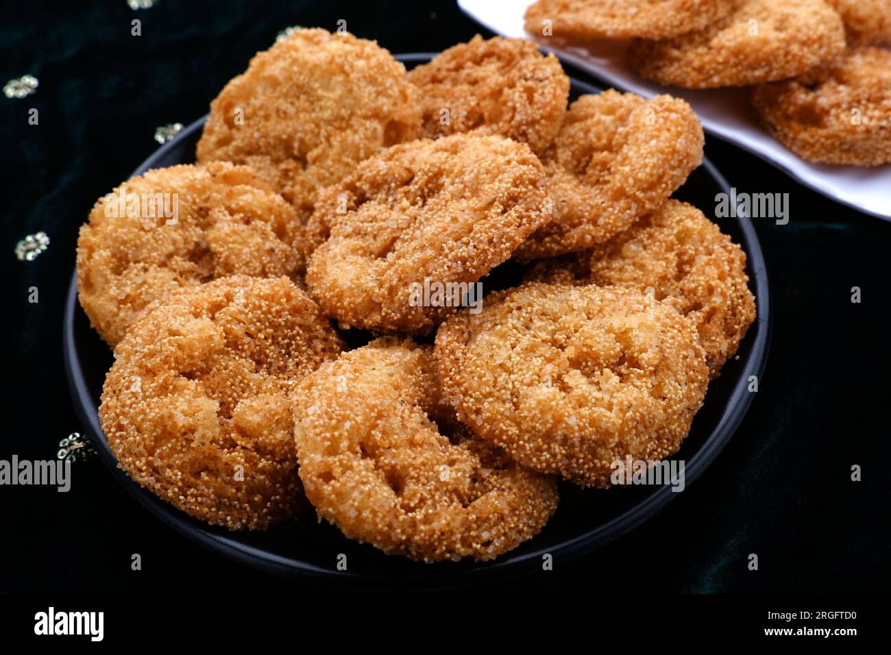 Anarsa which is an authentic sweet snack especially made in the festive ...