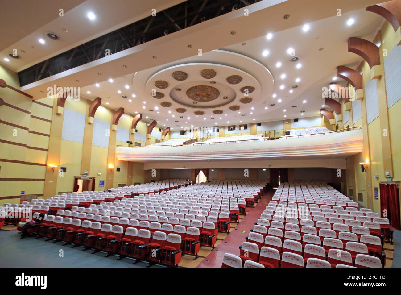 ancient Chinese traditional architectural style of the building, north ...