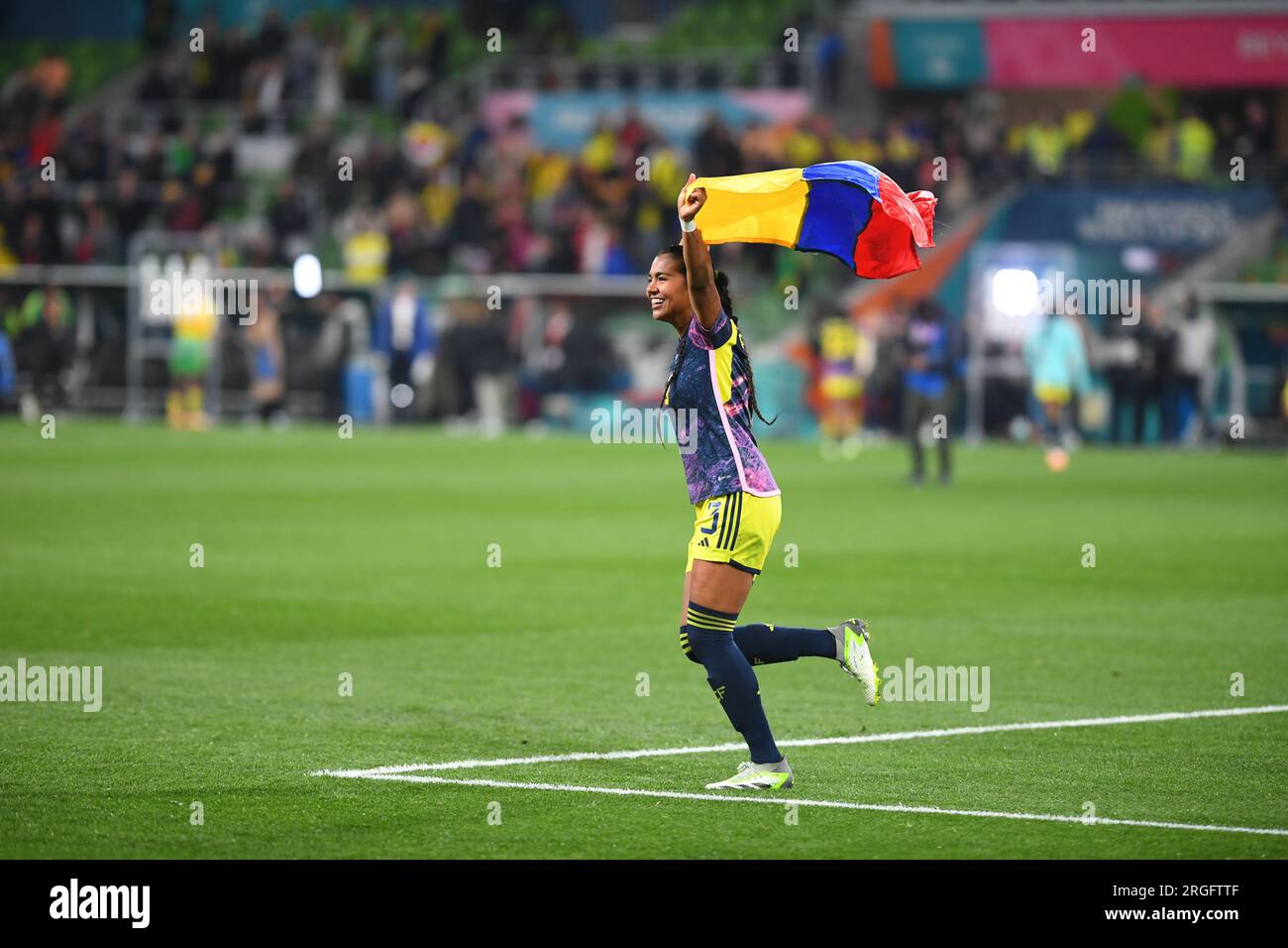 Melbourne, Australia. 08th Aug, 2023. Daniela Arias of Colombia seen ...