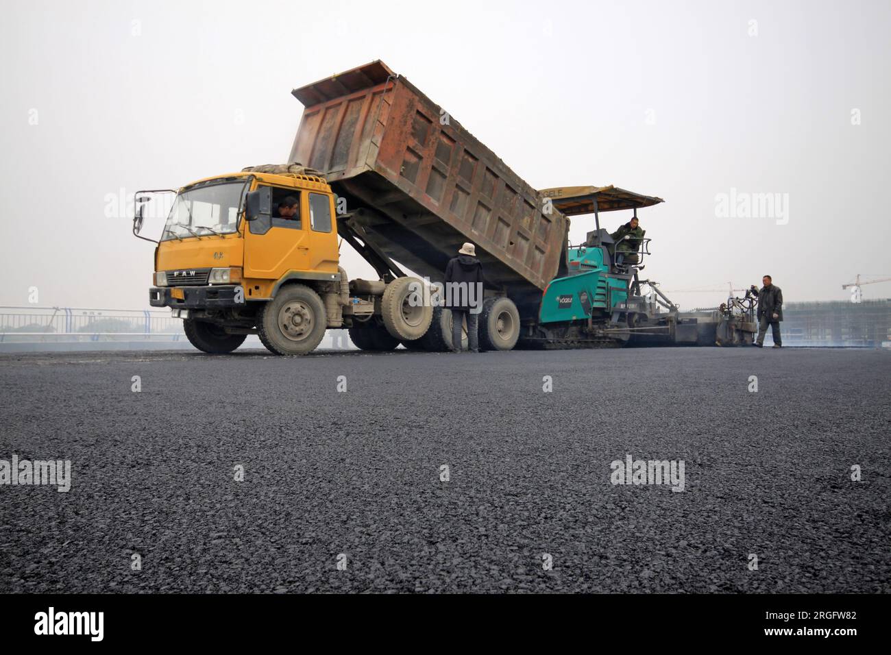 Pavement paver hi-res stock photography and images - Alamy