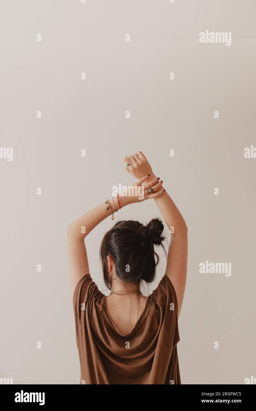 Korean woman pose hi-res stock photography and images - Alamy