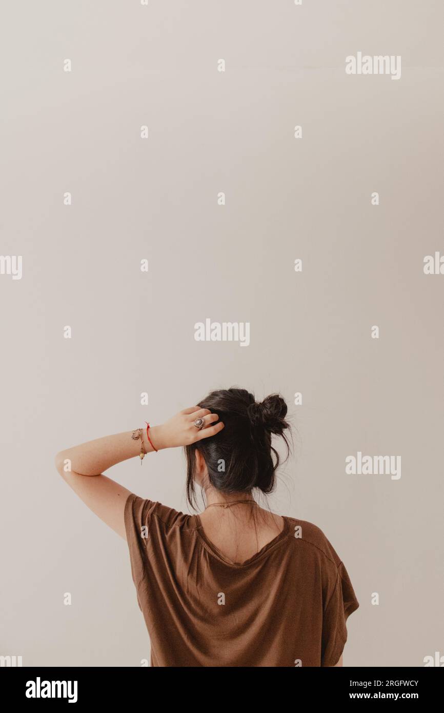 Back of shirt light hi-res stock photography and images - Alamy