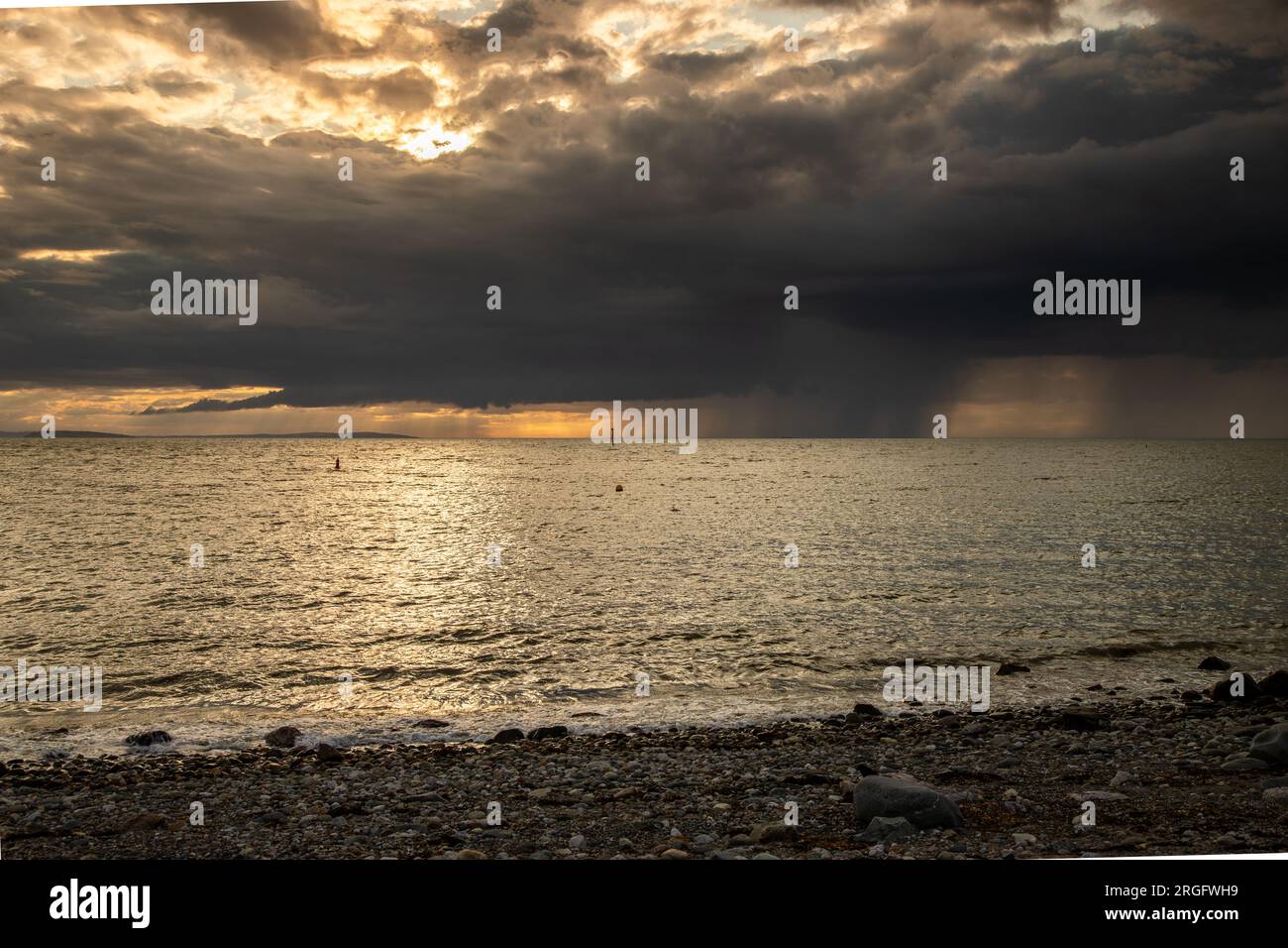 Rain wales coast hi-res stock photography and images - Alamy