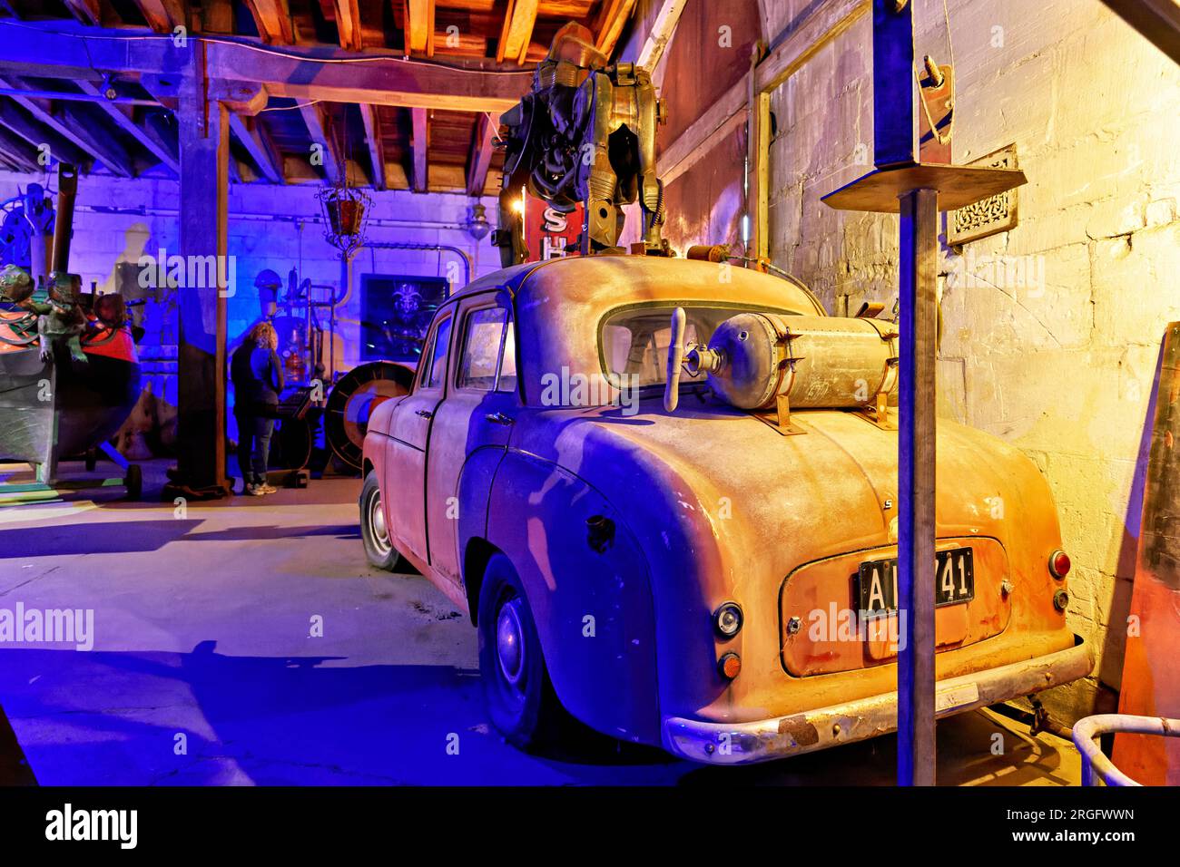 Oamaru New Zealand. Steampunk HQ Art gallery Stock Photo - Alamy