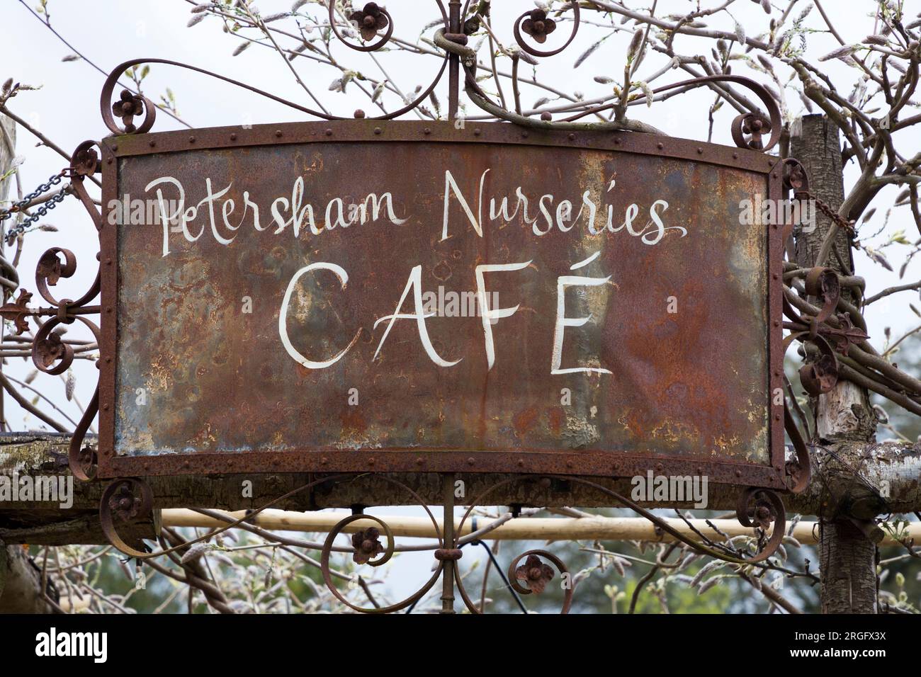 Nurseries sign hi-res stock photography and images - Alamy