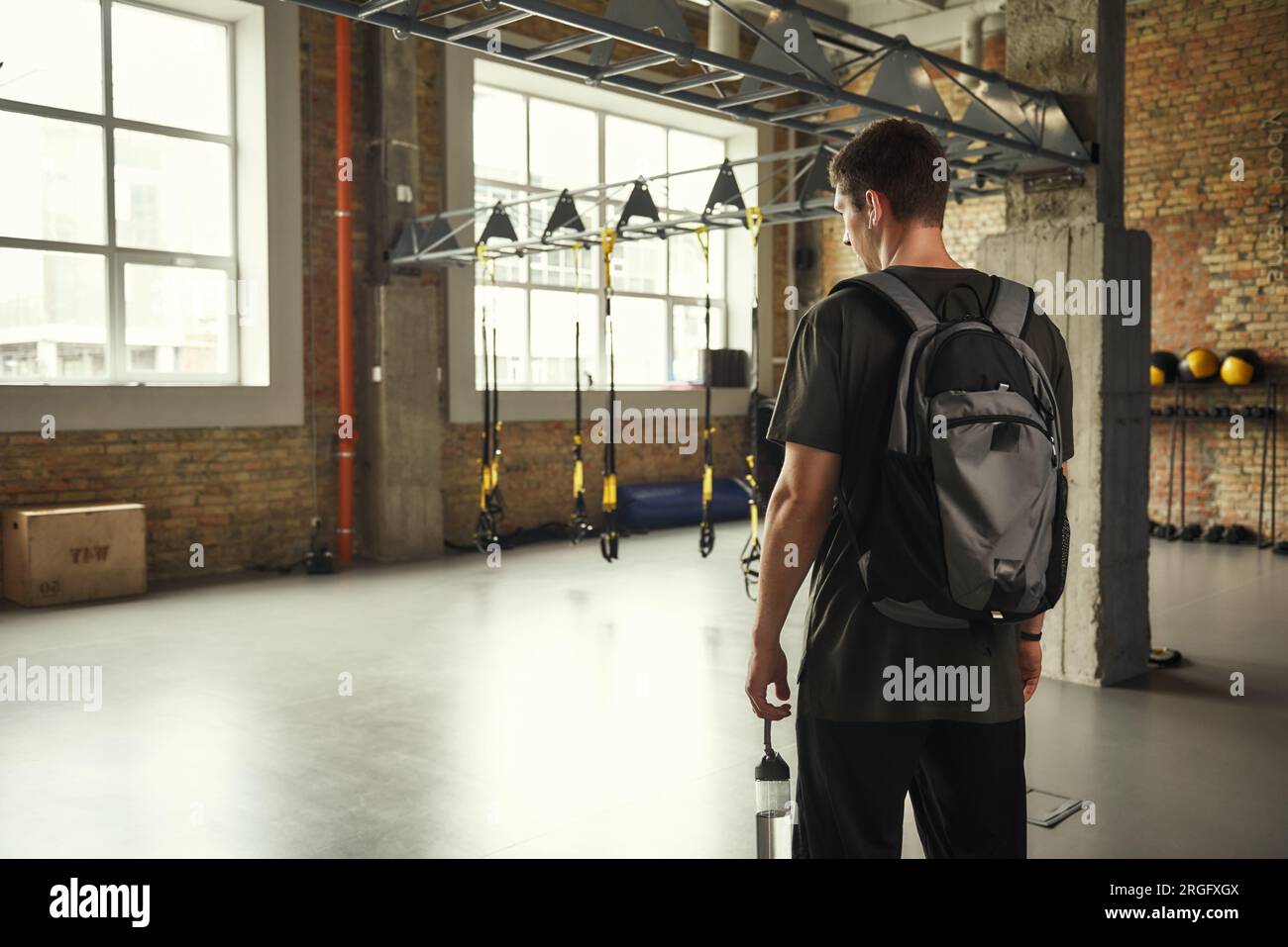 Power athletic guy bodybuilder execute hi-res stock photography and ...