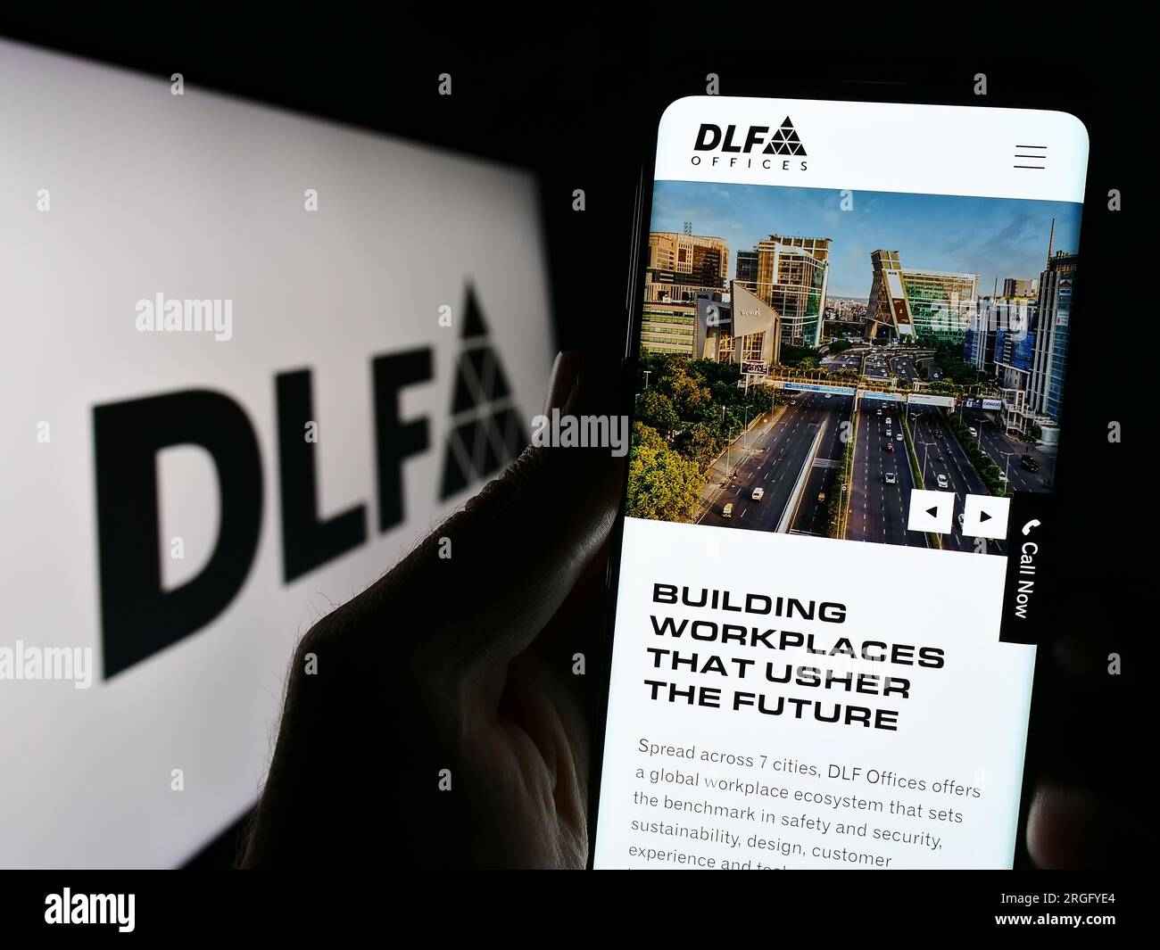 Dlf logo hi-res stock photography and images - Alamy