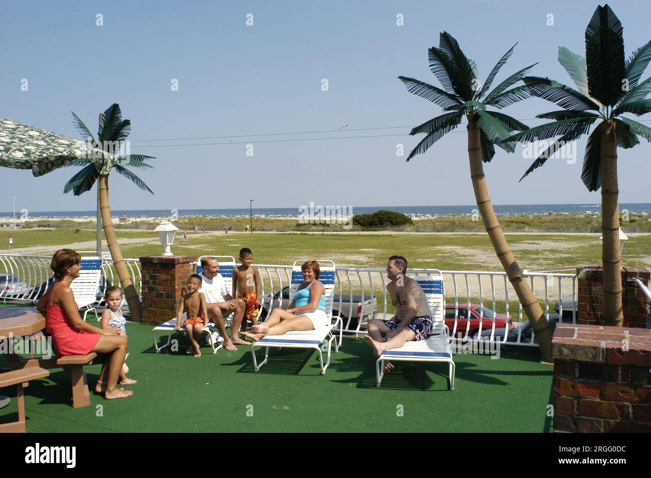 Diamond Crest Motel, Wildwood Crest, New Jersey Stock Photo - Alamy