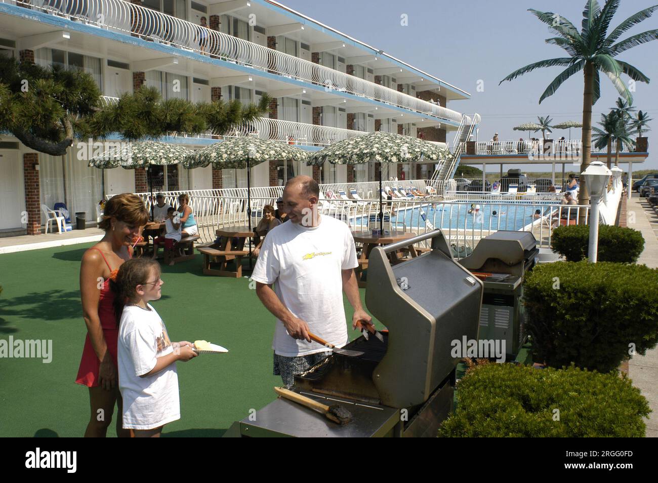 Diamond Crest Motel, Wildwood Crest, New Jersey Stock Photo - Alamy