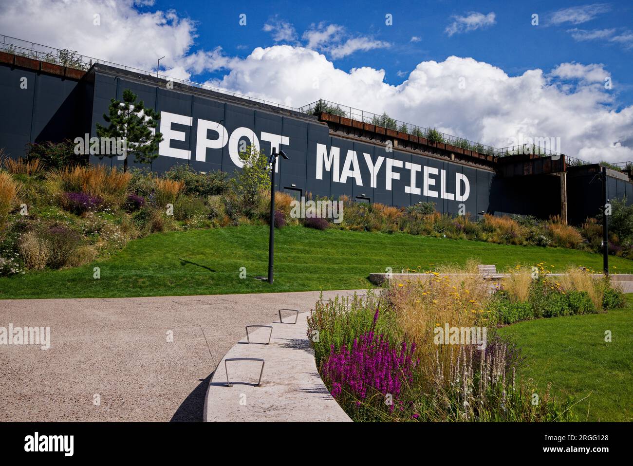Mayfield Park Manchester Stock Photo Alamy