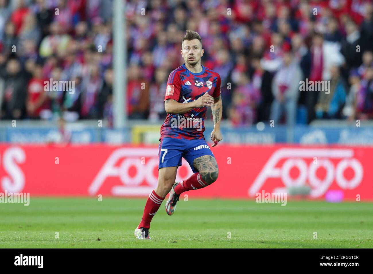 Fran Tudor of Rakow Czestochowa seen during Eliminations UEFA Champions ...