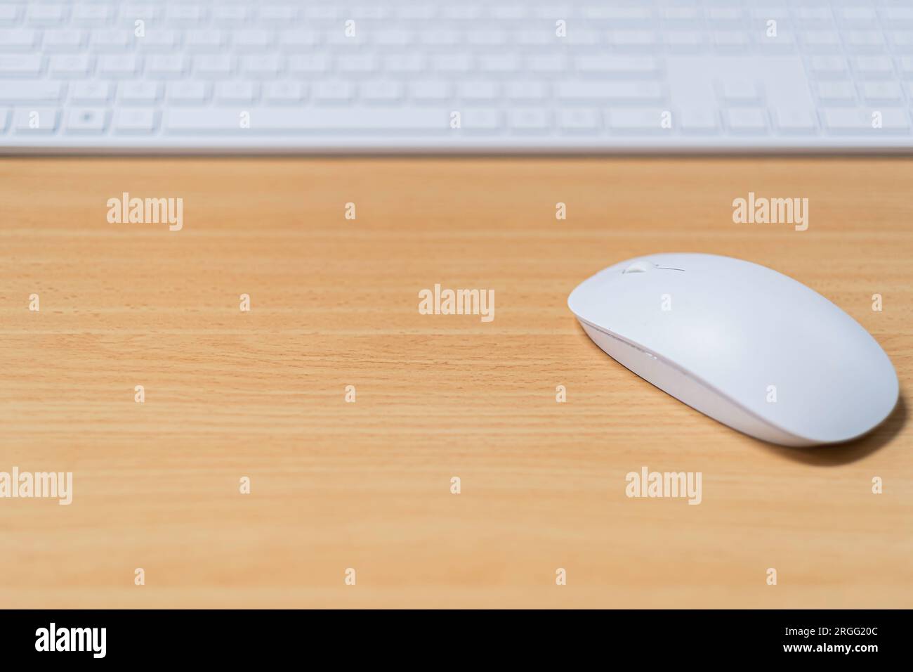 Keyboard on desk hi-res stock photography and images - Alamy