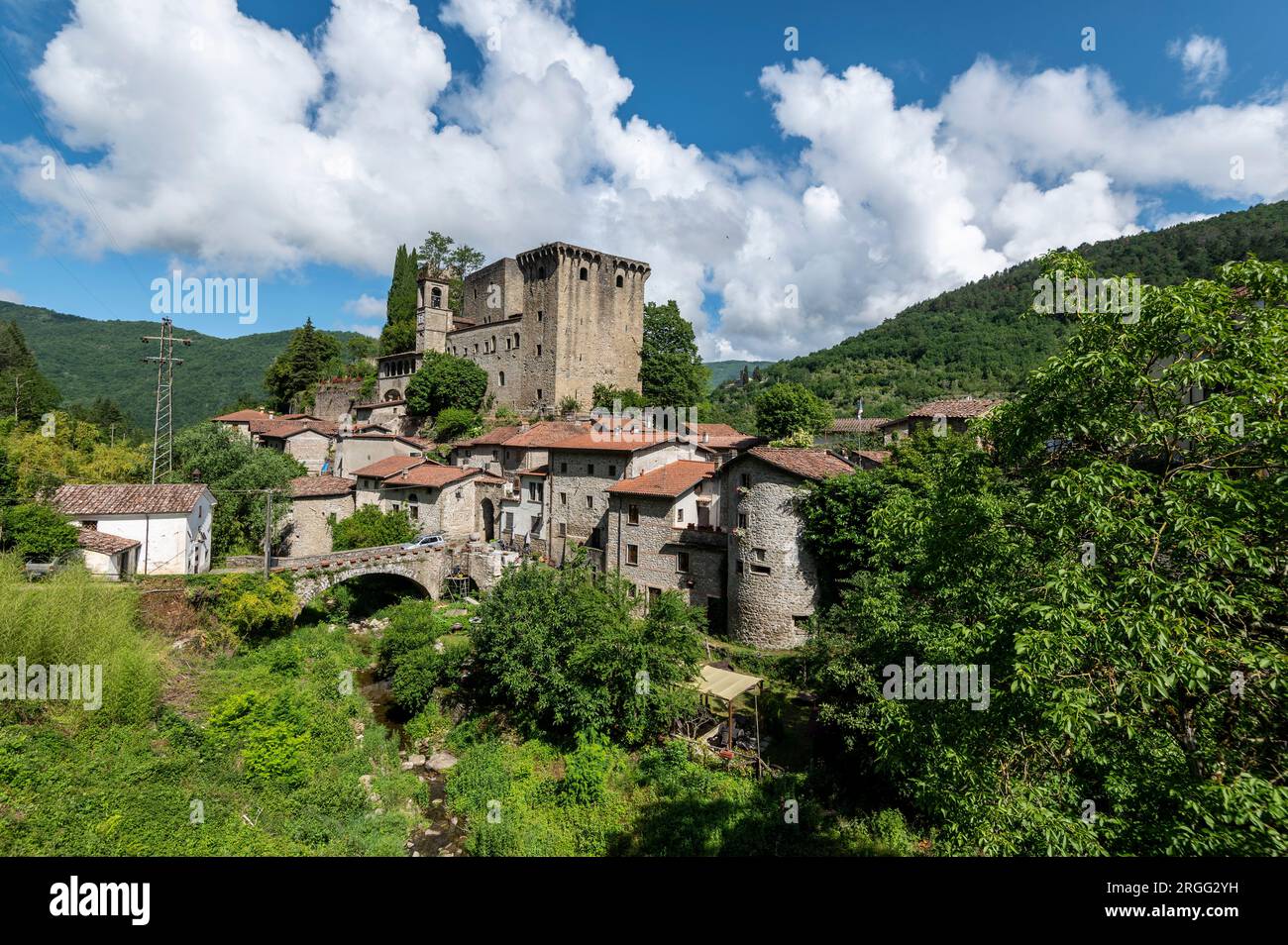 Castello della Verrucola (Verrucola castle) first documented in 1044 ...