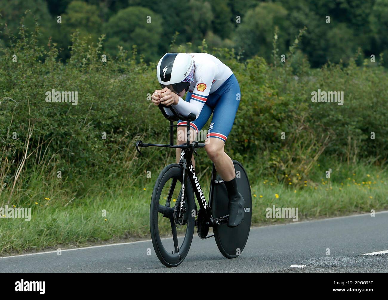 Great Britain's Callum Thornley in the Men Under 23 Individual Time ...