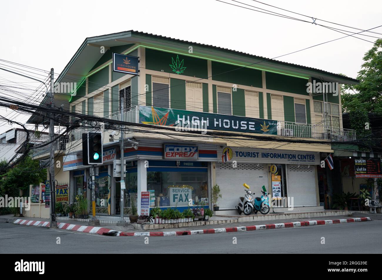 Cannabis being legalised in Thailand has produced weed tourism Stock ...