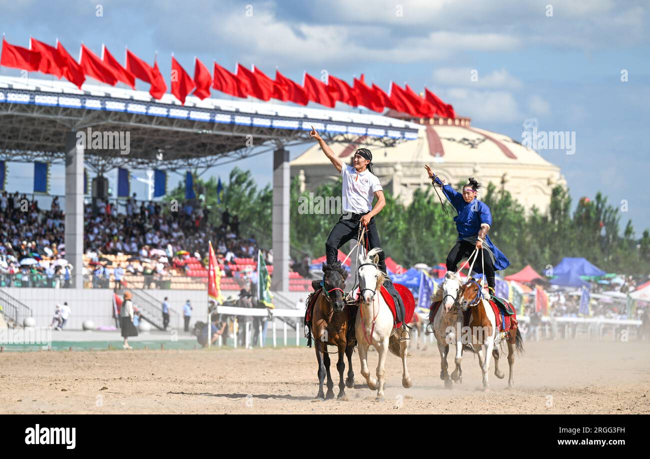 Hinggan League, China's Inner Mongolia Autonomous Region. 9th Aug, 2023 ...