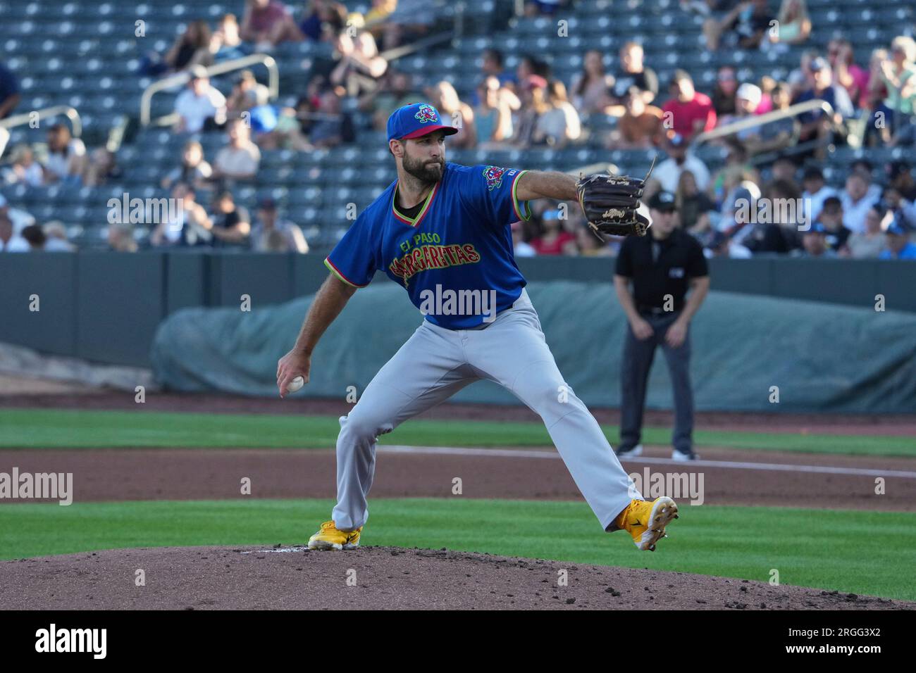 Salt Lake City, USA. 05th Aug, 2023. August 5 2023: El Paso pitcher ...