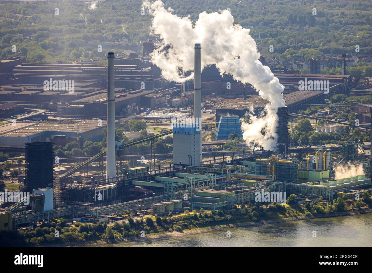 Thyssenkrupp steel europe plant hi-res stock photography and images - Alamy