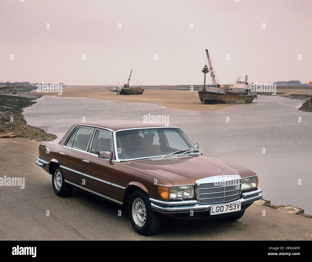 Mercedes-Benz 450 SEL 6.3 Stock Photo - Alamy