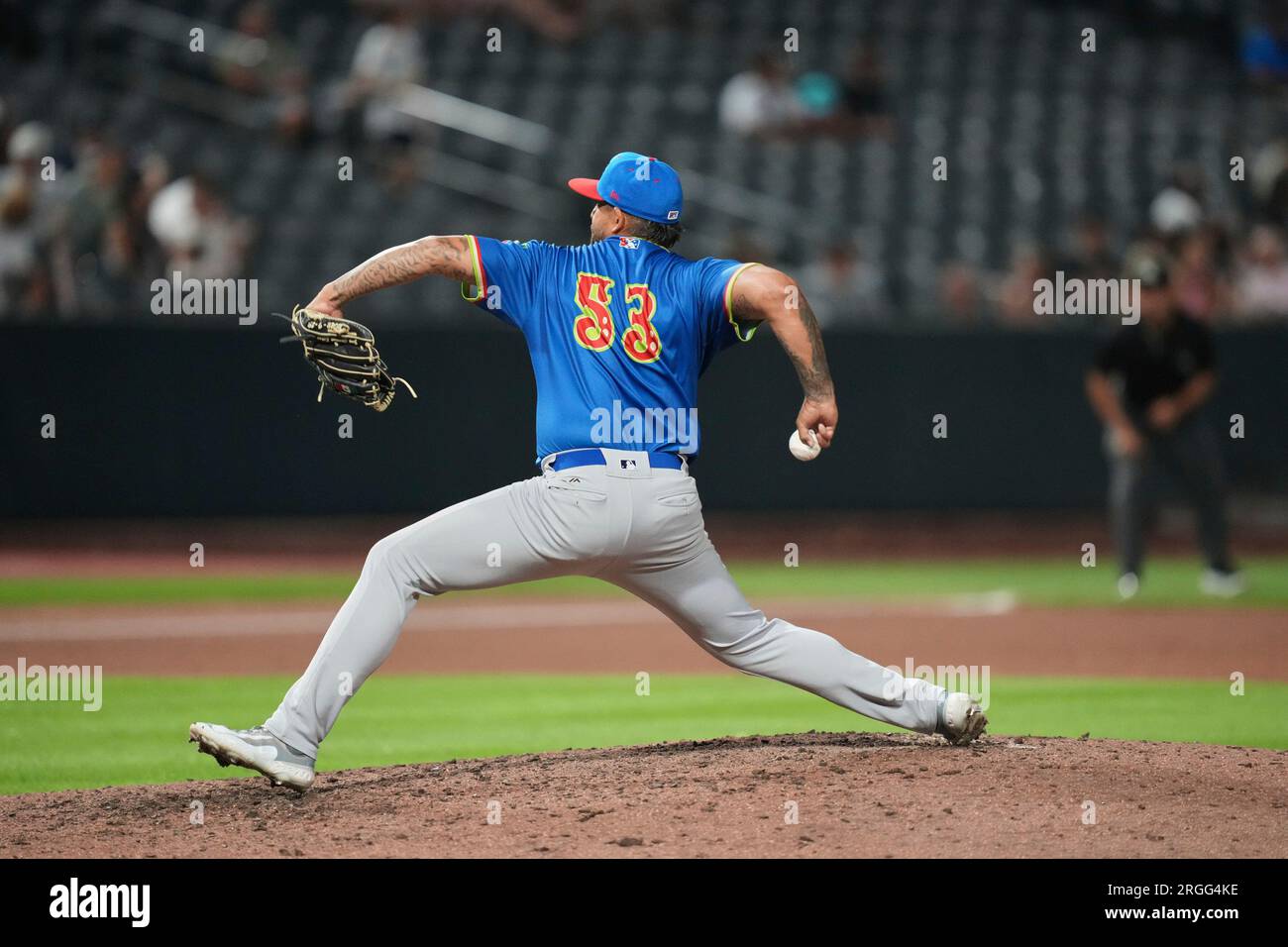 Salt Lake City, USA. 05th Aug, 2023. August 5 2023: El Paso pitcher ...