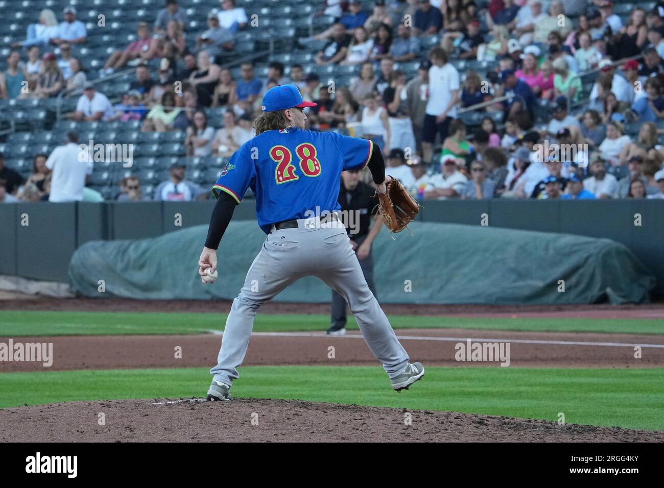 Salt Lake City, USA. 05th Aug, 2023. August 5 2023: El Paso pitcher ...