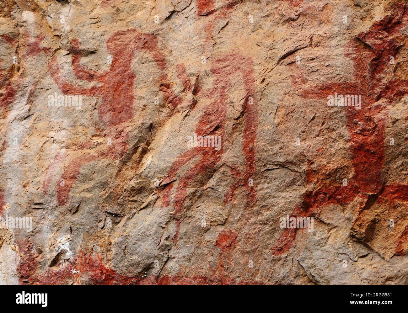 Huashan rock paintings hi-res stock photography and images - Alamy