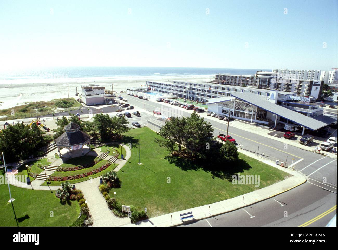 Ocean View Motel, Wildwood, New Jersey (Old Admiral Motel Stock Photo ...