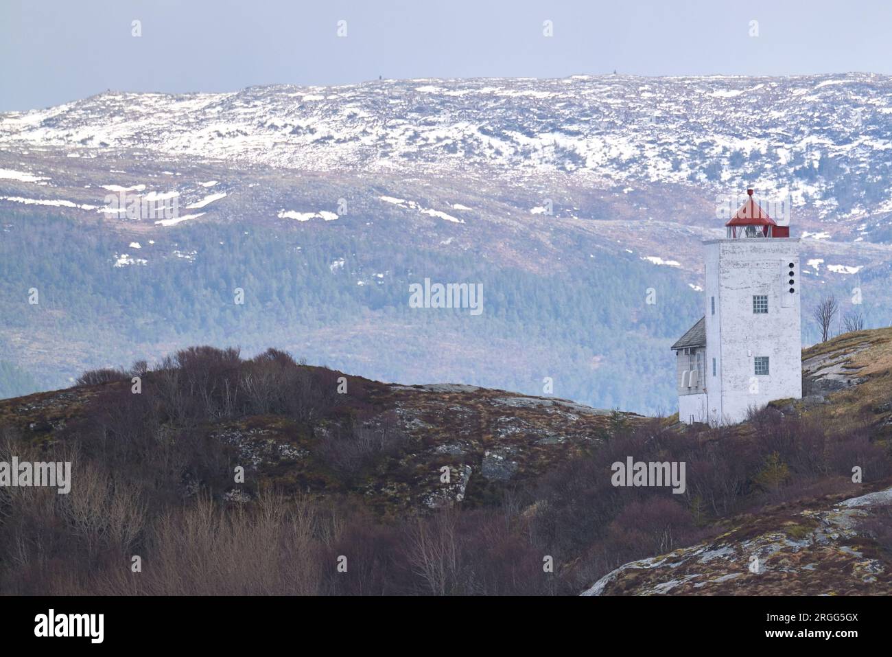 The Agdenes Lighthouse (Ringflua), Built in 1804, Is Situated At The ...