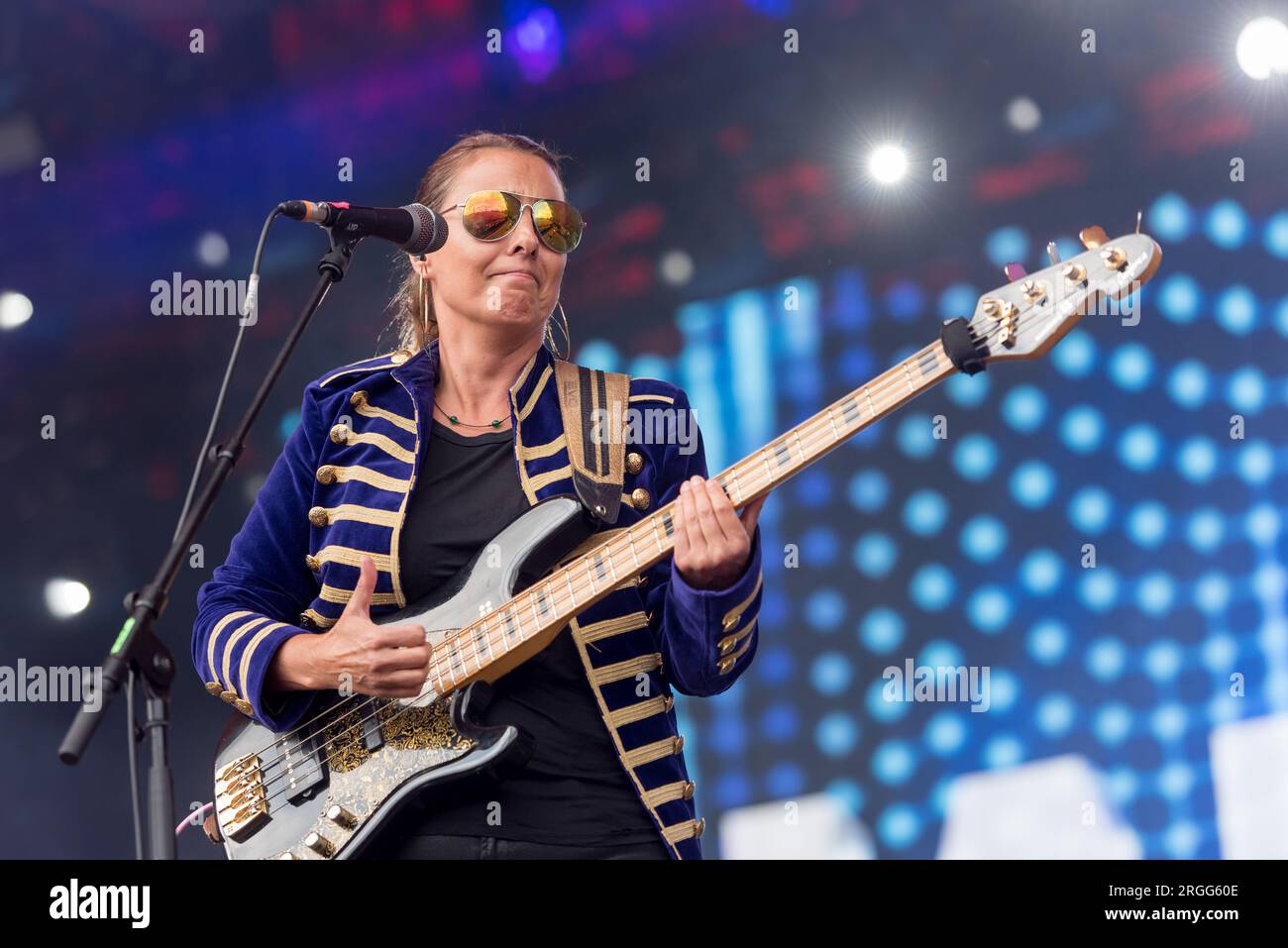 Roskilde, Denmark. 30th, June 2023. The Danish bass player, singer and ...