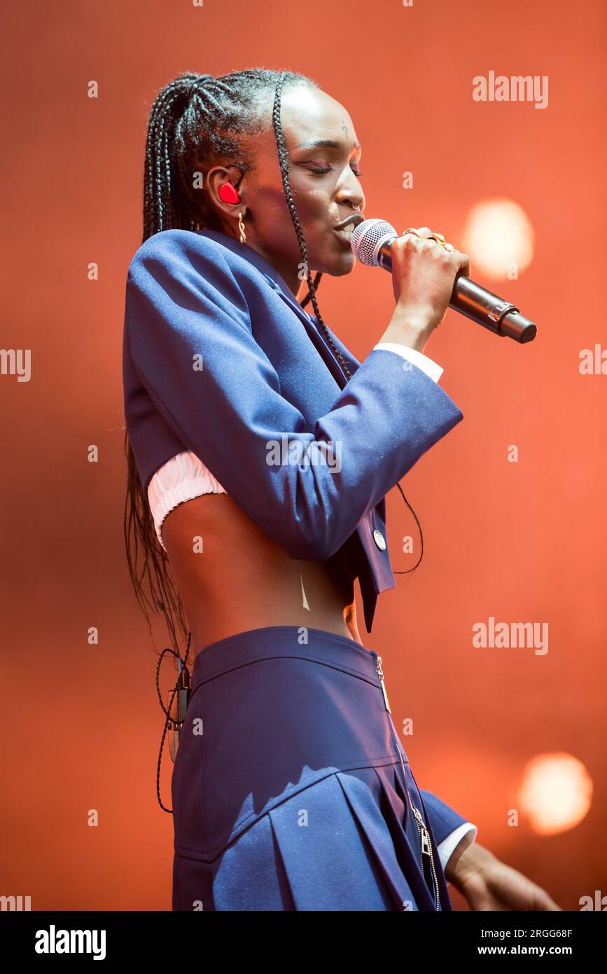 Roskilde, Denmark. 29th, June 2023. The Congolese-Belgian singer and ...