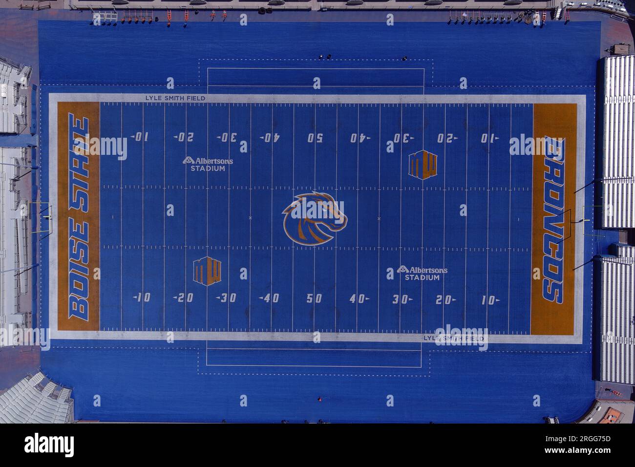 Boise, United States. 11th July, 2023. A general overall aerial view of ...