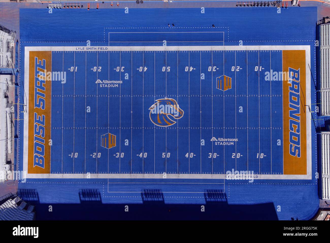 Boise, United States. 11th July, 2023. A general overall aerial view of ...