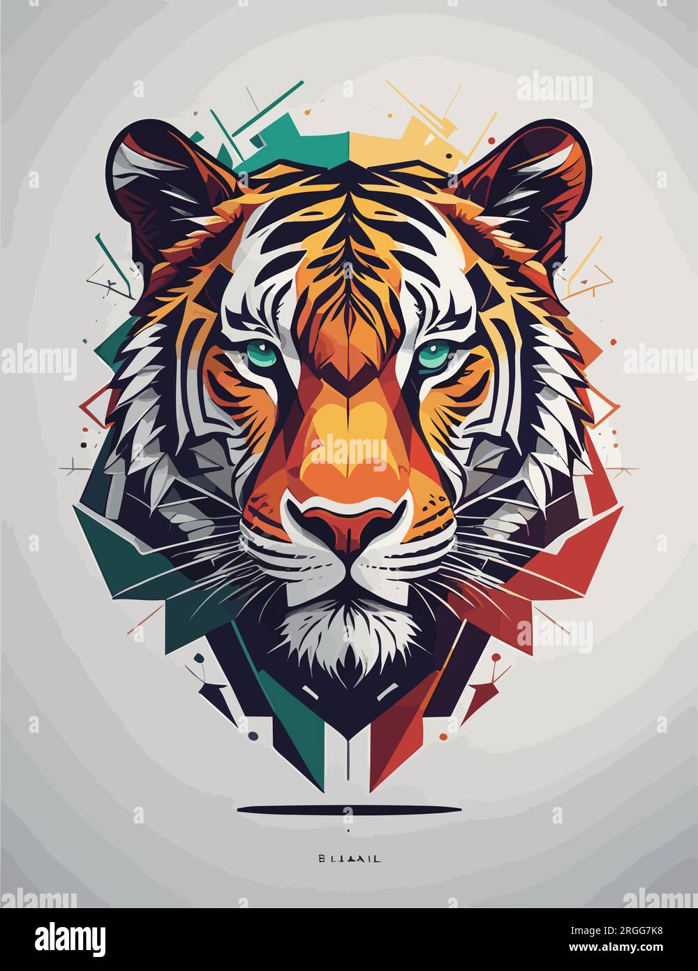 Tiger Head Vector Free Download