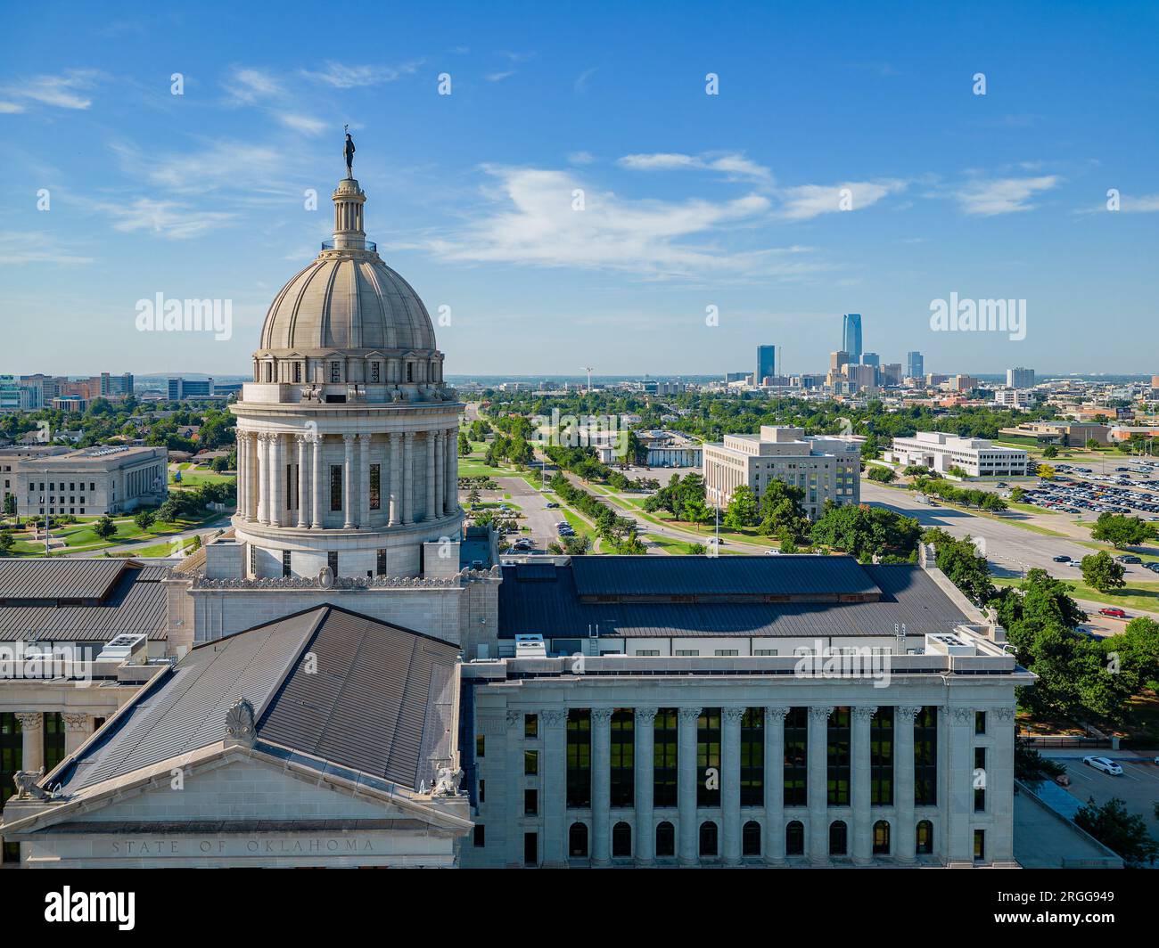 Oklahoma memorial aerial hi-res stock photography and images - Alamy