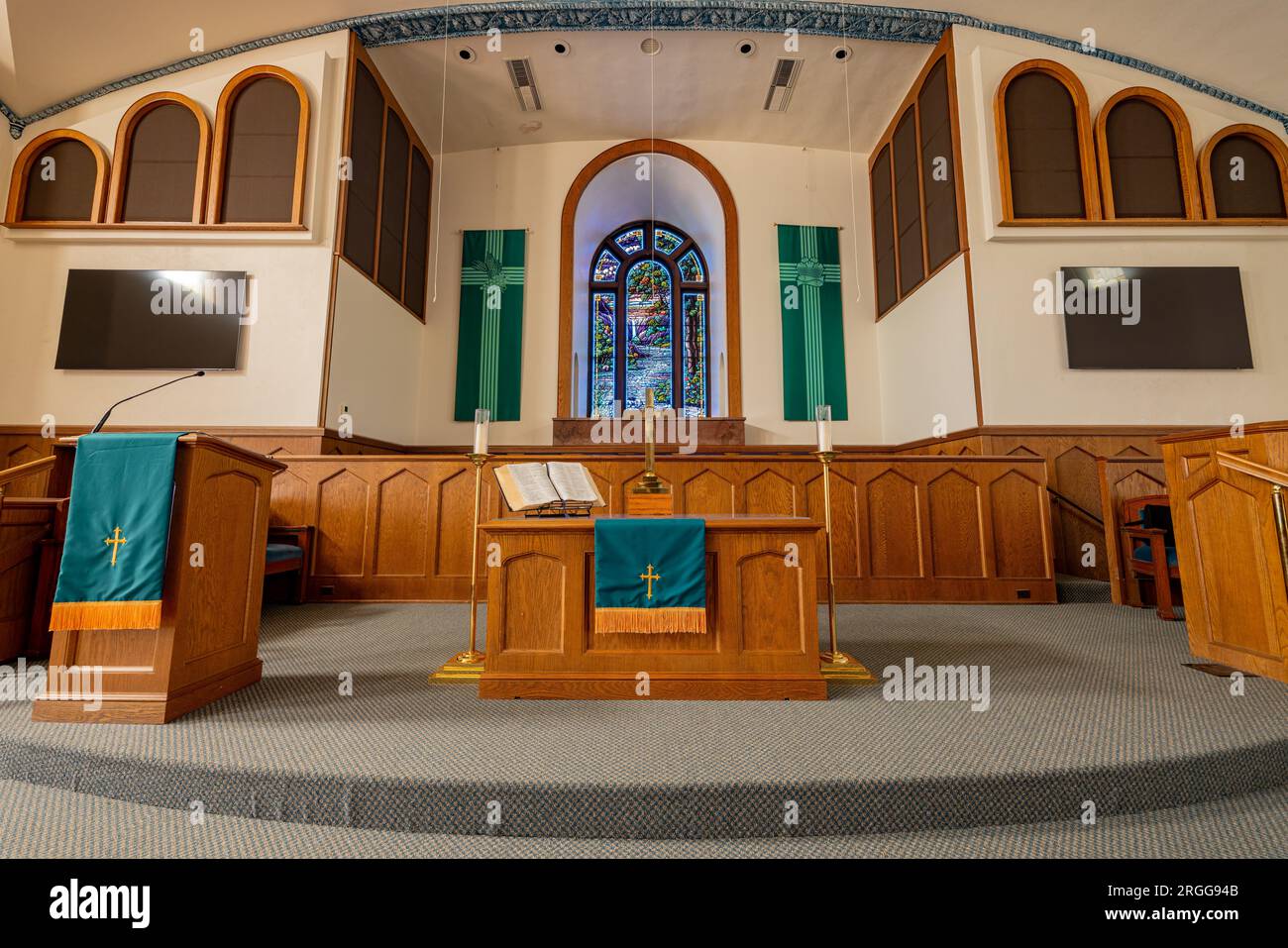First christian church oklahoma hi-res stock photography and images - Alamy