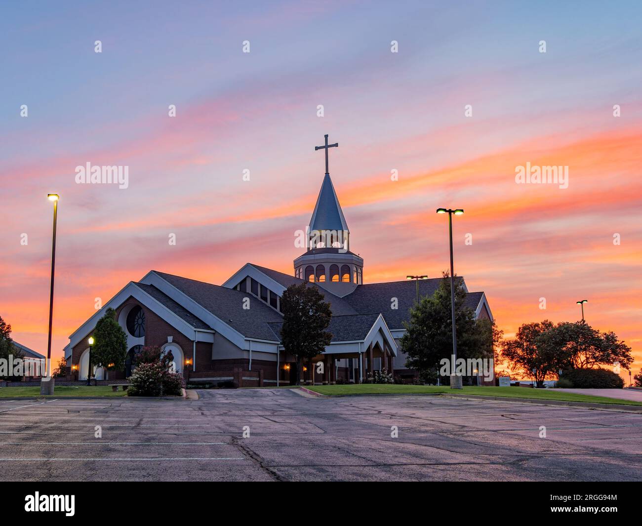 St monica catholic church hi-res stock photography and images - Alamy