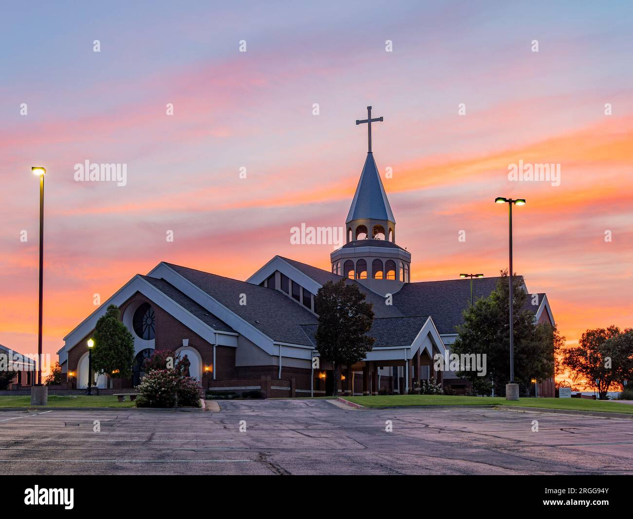 St monica catholic church hi-res stock photography and images - Alamy
