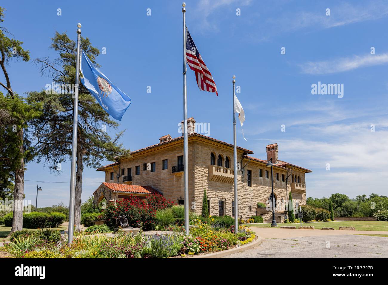 Marland mansion hi-res stock photography and images - Alamy
